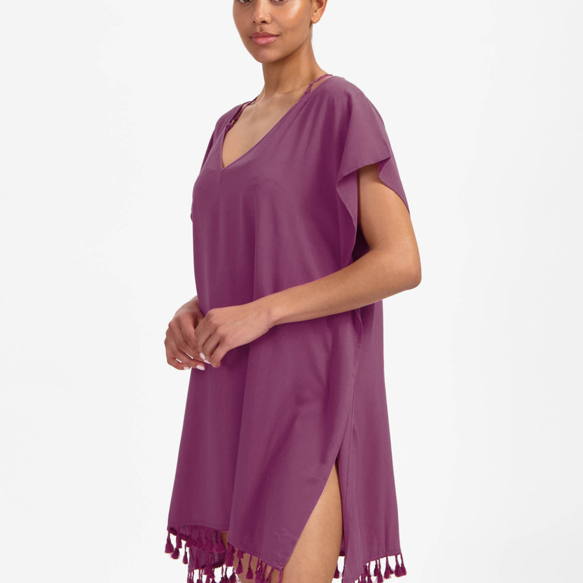 Bright Plum tunic – Beachlife